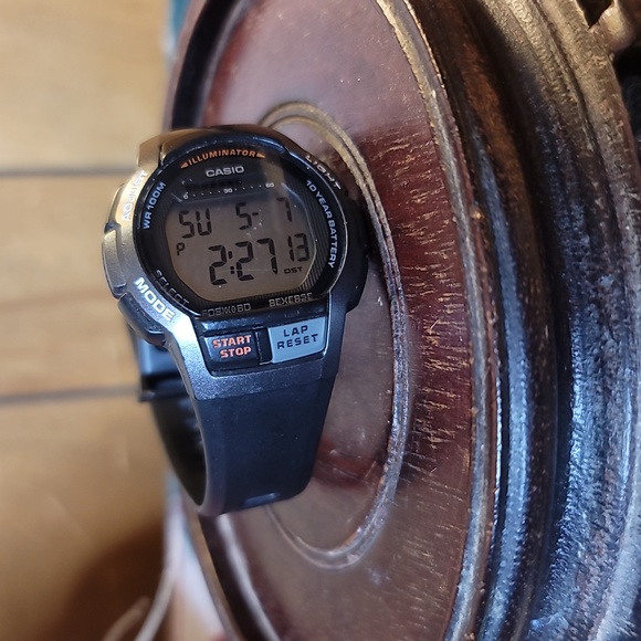 Casio | Accessories | Casio Ws00h Black Fitness Tracking Sports Watch ...